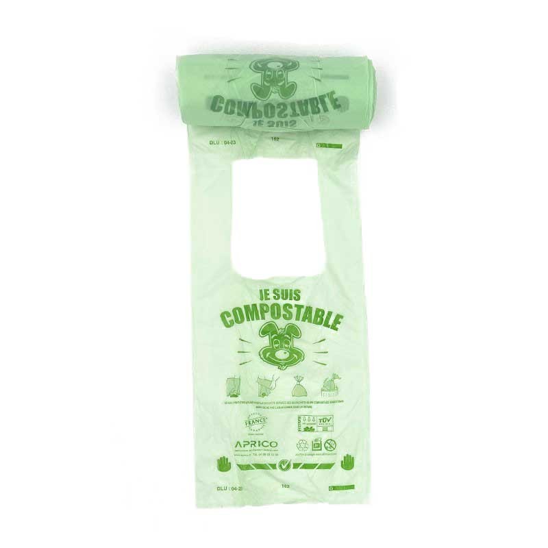 Coffret de 600 sachets compostables à bretelles
